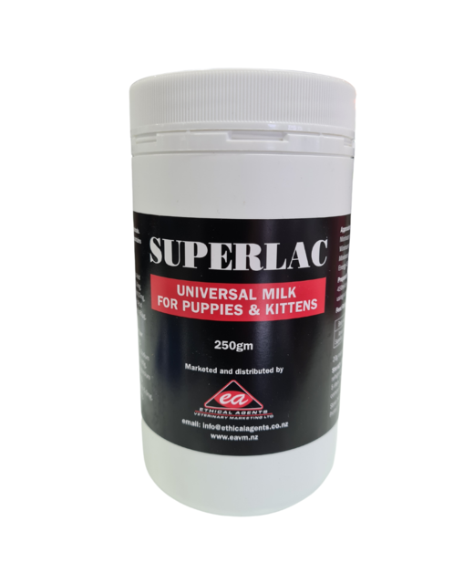Superlac Milk for Puppies & Kittens 250g - Dog & Puppy Food Online ...