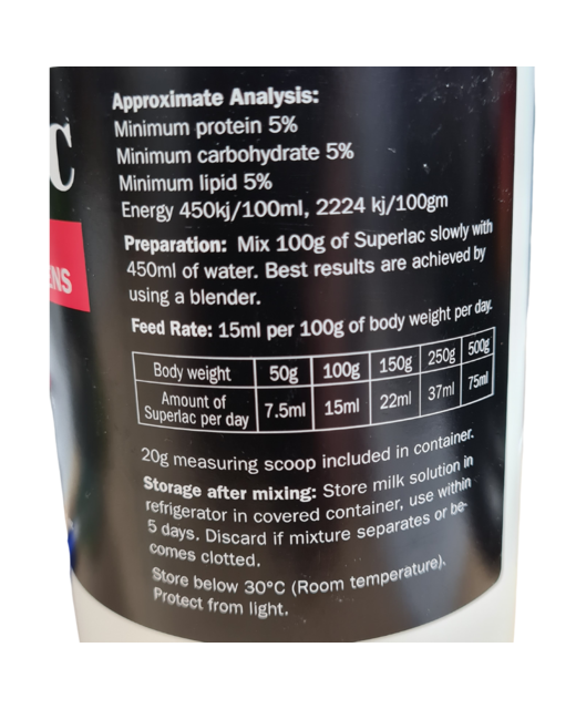 Superlac Milk for Puppies & Kittens 250g - Dog & Puppy Food Online ...