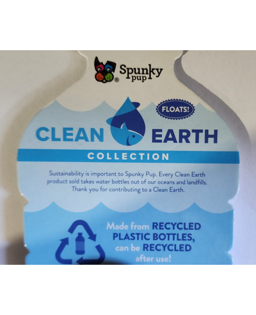 Spunky Pup Clean Earth Turtle Small - Dog & Puppy Toys Online | Pet ...