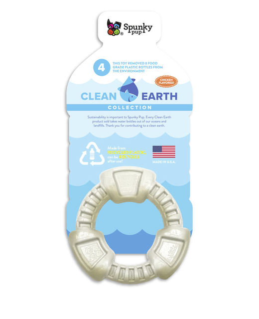 Spunky Pup Clean Earth Ring - Dog & Puppy Toys Online | Pet Essentials ...