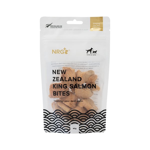 NRG NZ King Salmon Slices 40g - Dog & Puppy Treats Online | Pet ...